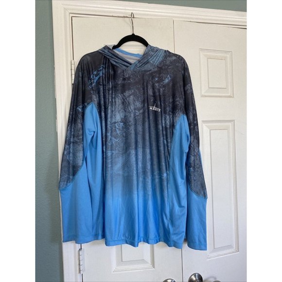 Habit | Shirts | Habit Mens Upf 4 Uv Protection Hooded Performance ...